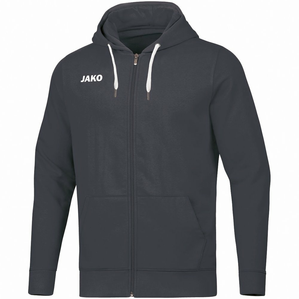 JAKO 6865 Kapuzenjacke Base anthrazit